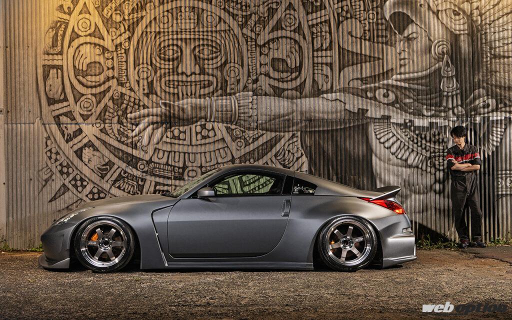 「このZ33は絶対にぶつけられない!?」カスタムペイント界の重鎮が手腕を振るった快作に迫る！（web option） | 自動車情報・ニュース - carview!