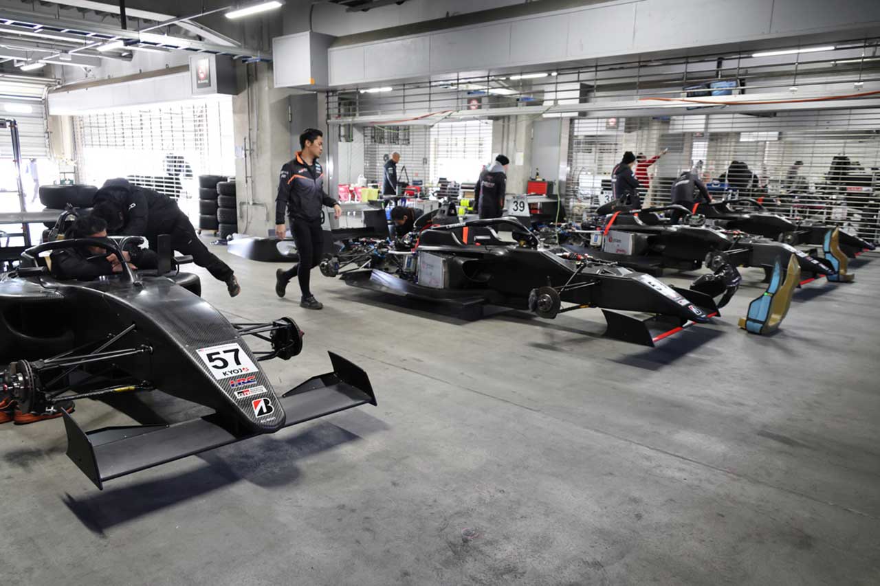 初合同テストで見えてきたKYOJOフォーミュラの全貌。セッティング箇所をふたつに制限も「懐が広い」KC-MG01（AUTOSPORT web） | 自動車情報・ニュース - carview!