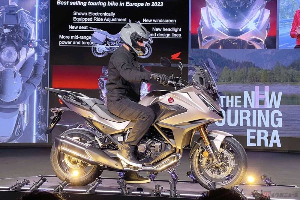 一体何処が変わったの？ 1月に発売されたばかりの大型スポーツツアラーホンダ「NT1100」（バイクのニュース ） | 自動車情報・ニュース - carview!