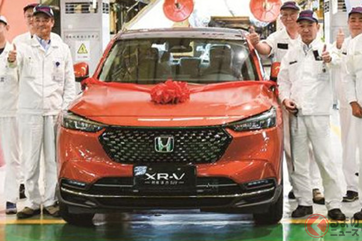 ホンダが新型SUV「XR-V」発売！ 2代目に全面刷新で若年層狙う！ ヴェゼルと異なる中国仕様とは（くるまのニュース） | 自動車情報・ニュース - carview!