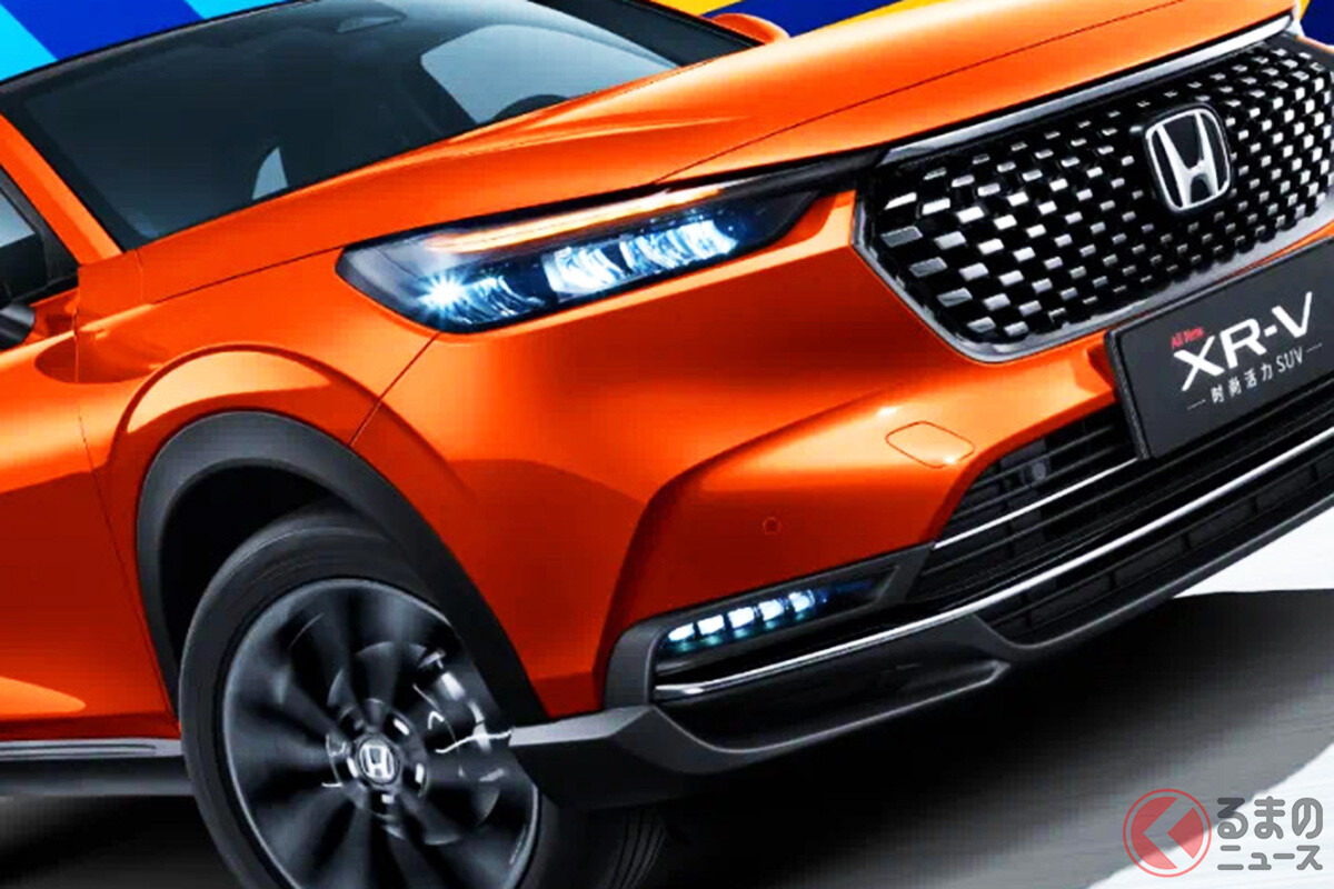 ホンダが新型SUV「XR-V」発売！ 2代目に全面刷新で若年層狙う！ ヴェゼルと異なる中国仕様とは（くるまのニュース） | 自動車情報・ニュース - carview!