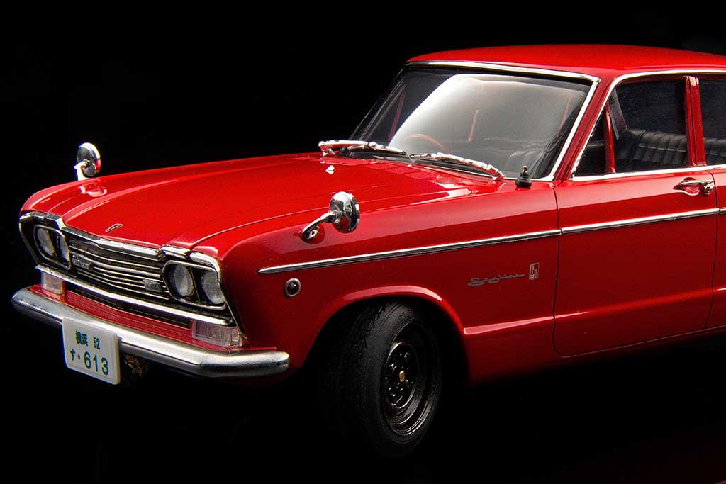 ボディ形状改修で羊の皮を被り直した狼！フジミ製プラモ「スカイラインS54B」をIII型化・エンジン搭載！【モデルカーズ】（LE VOLANT CARSMEET WEB） | 自動車情報 ...