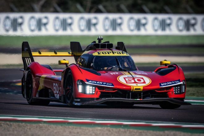 フェラーリ499P、初の耐久テストを実施。信頼性の問題が発生するも「普通のこと」と明言は避ける（AUTOSPORT web） | 自動車情報・ニュース - carview!