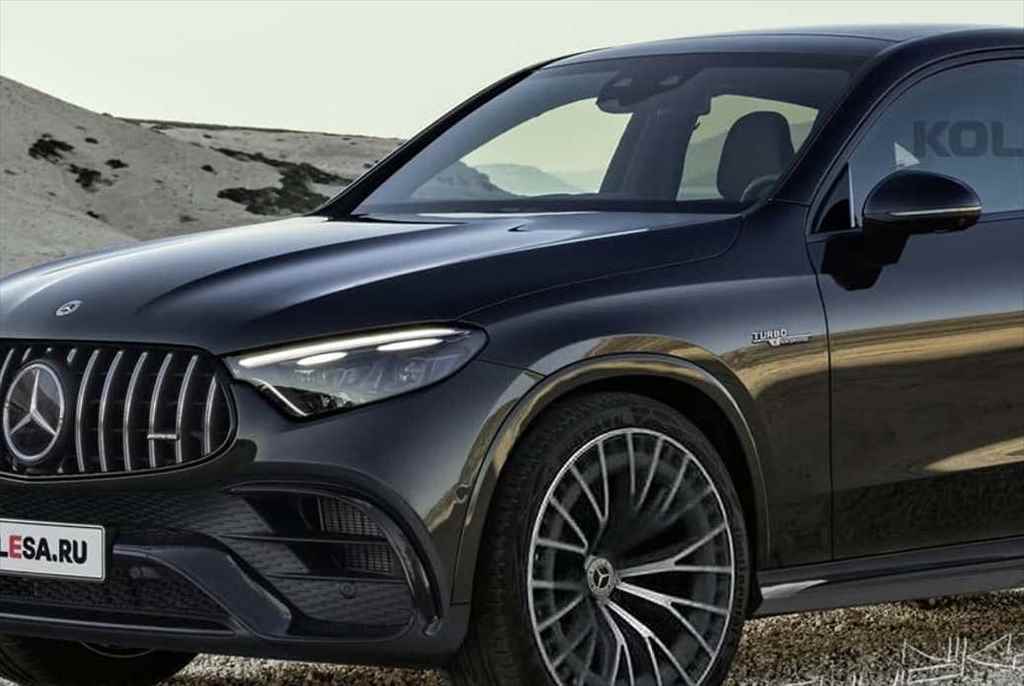 【スクープ】V8ユニットから直4ハイブリッドへスイッチ！ メルセデスGLCクーペの高性能版AMG「GLC 63」次期型はド迫力フェイスで登場！（LE VOLANT CARSMEET WEB ...