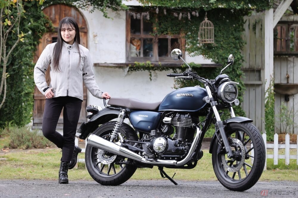 優雅な気持ちで乗れるホンダ『GB350』で紅葉ツーリングへ！～高梨はづきのきおくきろく。～（バイクのニュース ） | 自動車情報・ニュース - carview!