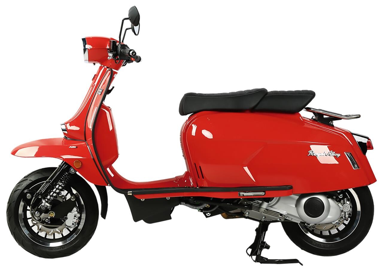 ロイヤルアロイ「GP125」「GP125S」【1分で読める 原付二種紹介 2024年現行モデル】（webオートバイ） | 自動車情報・ニュース - carview!