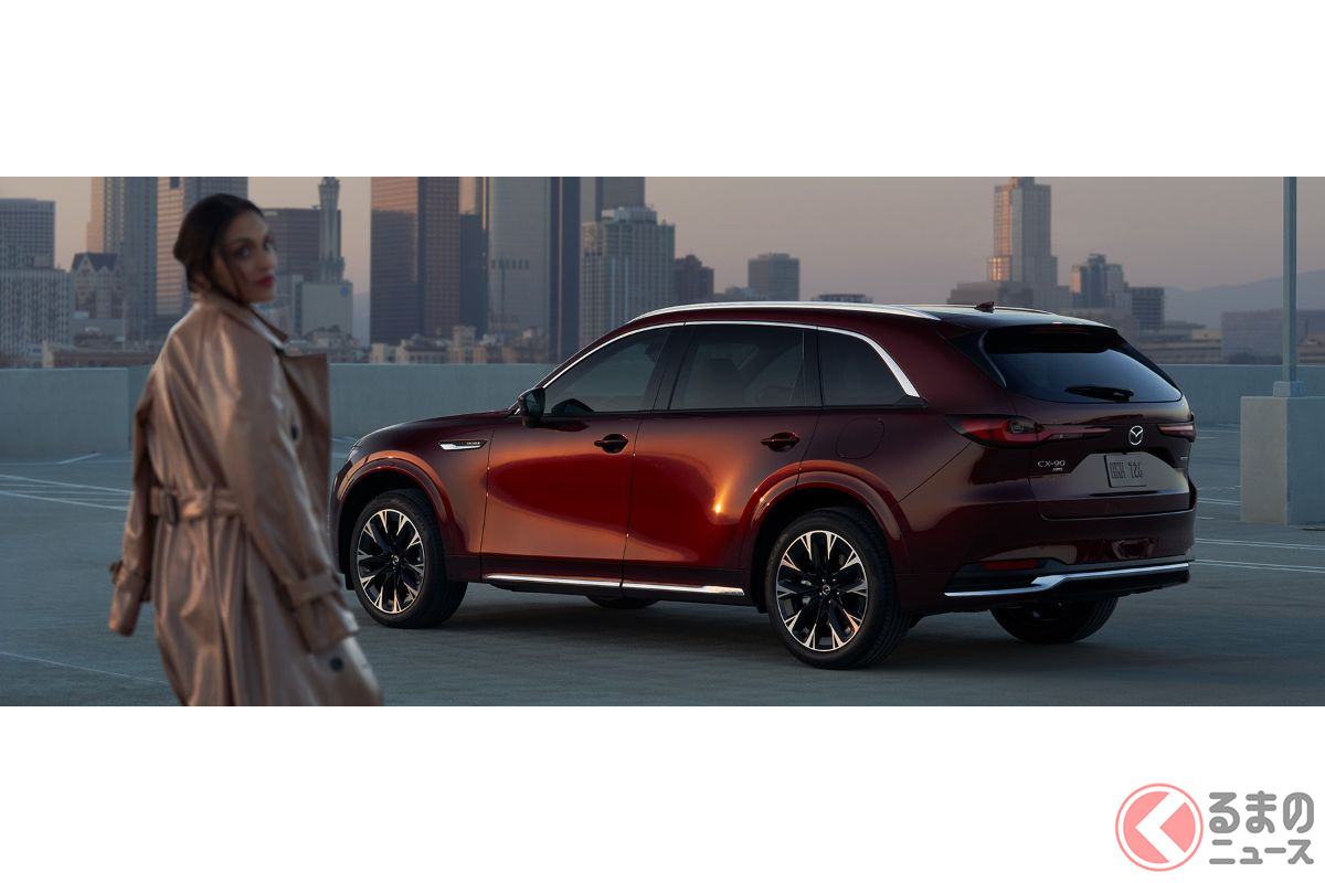マツダ新型「CX-90」世界初公開！ “豪華内外装”採用のマツダ「最上級3列SUV」米で登場（くるまのニュース） | 自動車情報サイト【新車・中古車】 - carview!