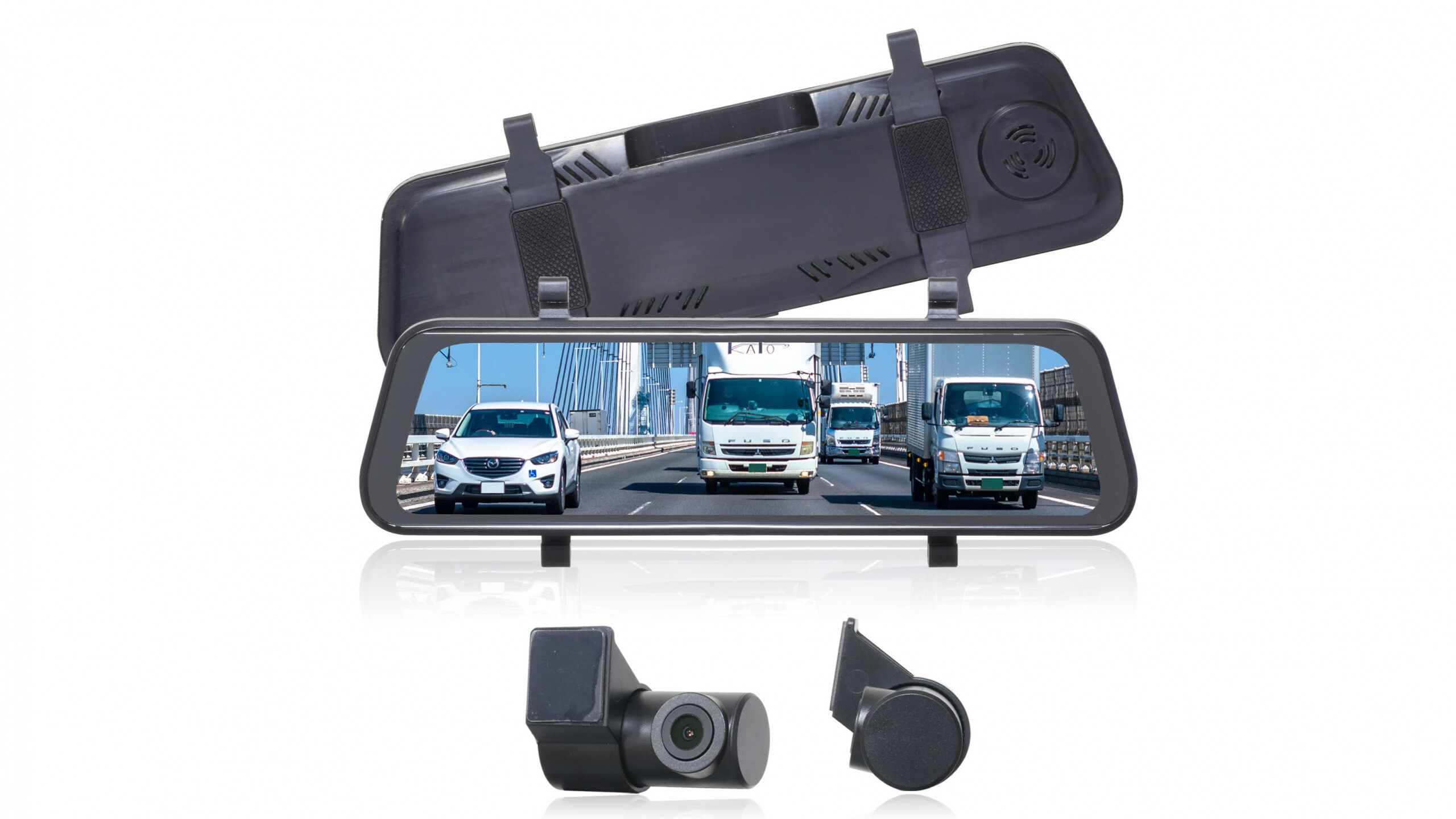 エンジン始動後2秒で起動！KEIYOから録画機能のないシンプルなデジタルバックミラー「AN-DM001」が登場（@DIME） | 自動車情報・ニュース - carview!