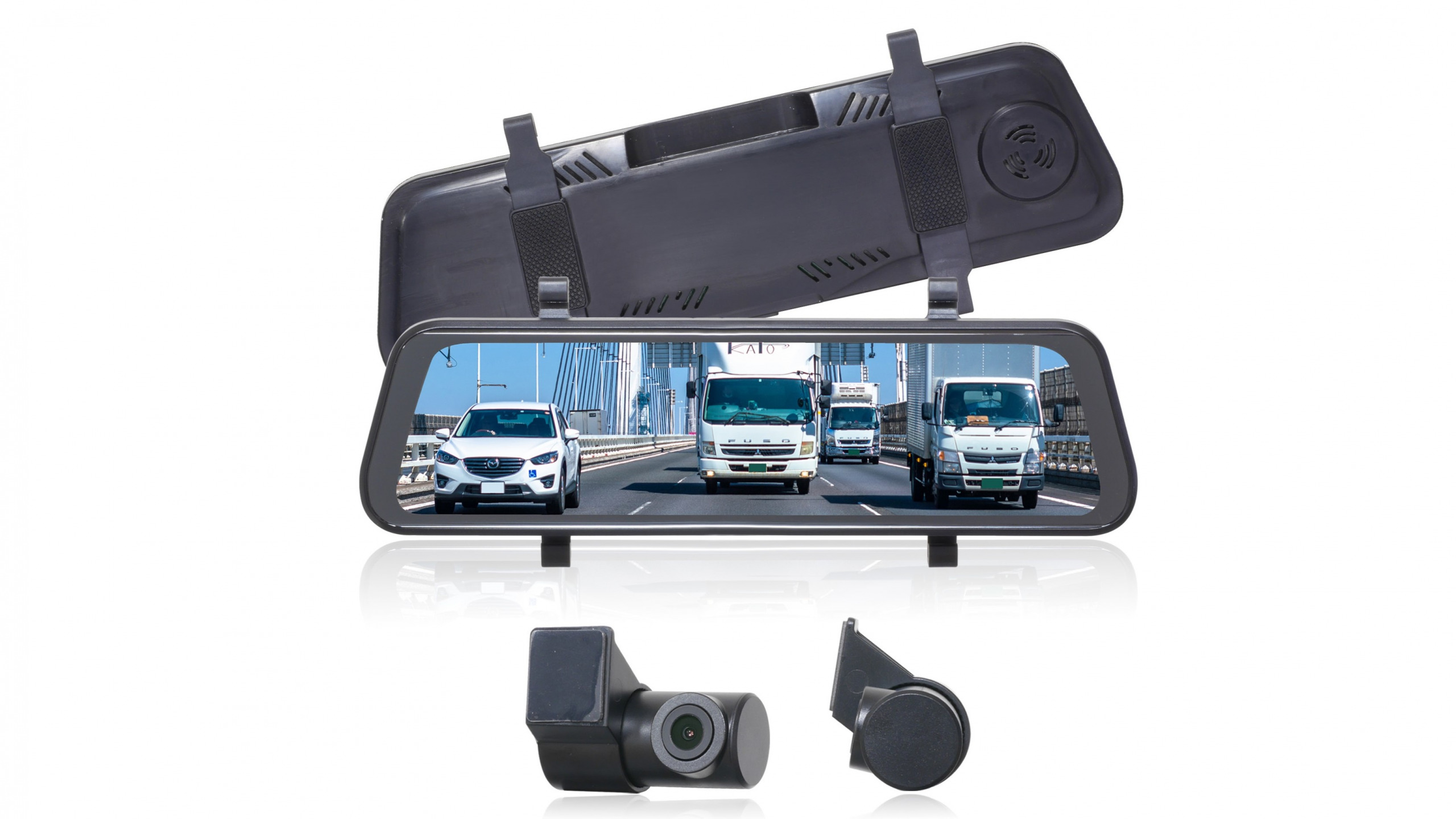 エンジン始動後2秒で起動！KEIYOから録画機能のないシンプルなデジタルバックミラー「AN-DM001」が登場（@DIME） | 自動車情報・ニュース - carview!