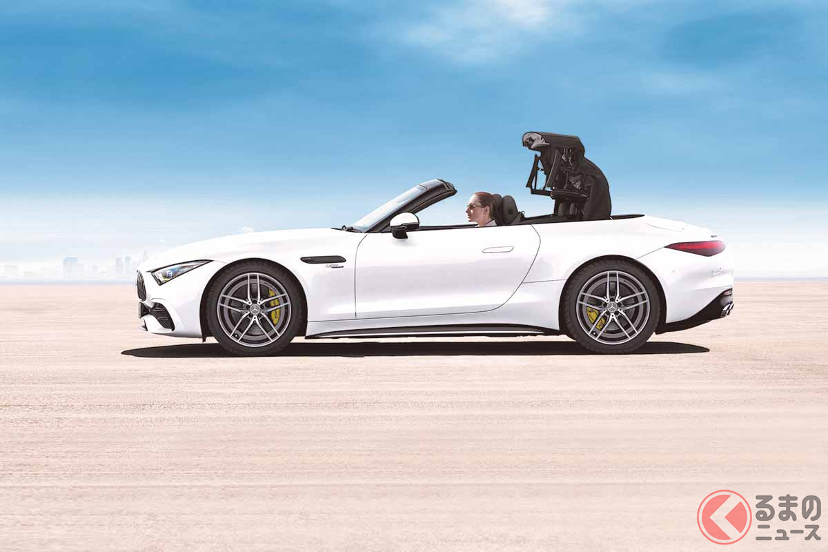 走るフロントグリル！ 存在感ハンパないメルセデスAMG新型「SL」発売！ 爆速2Lターボ搭載で1648万円（くるまのニュース） | 自動車情報・ニュース - carview!