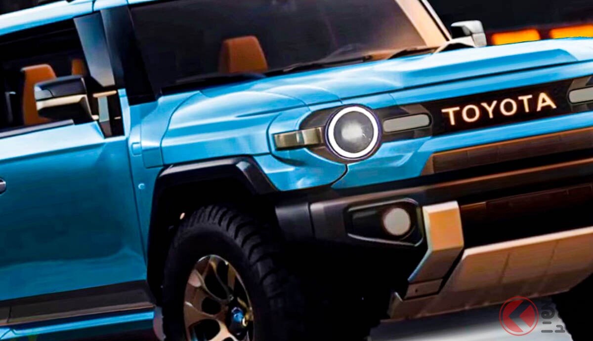 トヨタ新型「FJクルーザー」!? 復活待望の“旧車デザイン”な「本格4WD」！ 丸目＆タフデザインの「次期型モデル」予想CGに反響も（くるまのニュース） | 自動車情報・ニュース - carview!