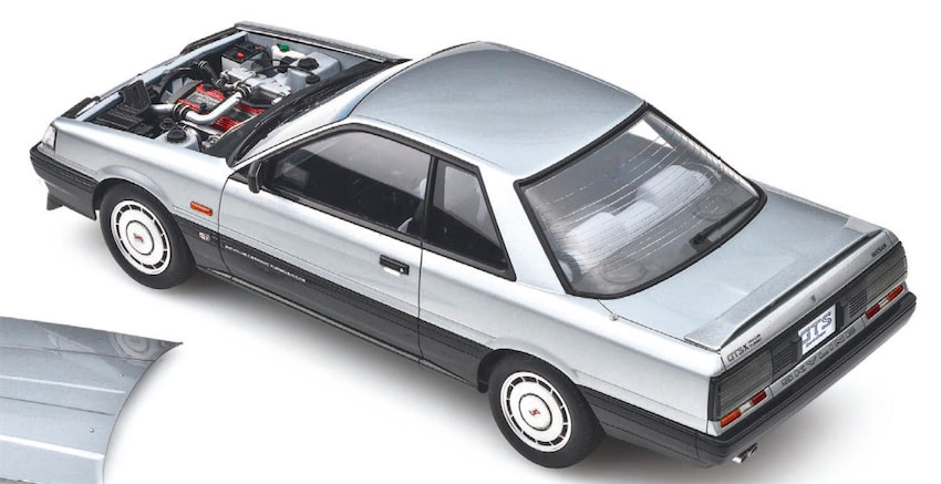 35年前!「7thスカイライン」GTS-Xツインカム24Vターボを再現! 当時話題の「GTオートスポイラー」が懐かしい! 【モデルカーズ】（LE VOLANT CARSMEET WEB ...