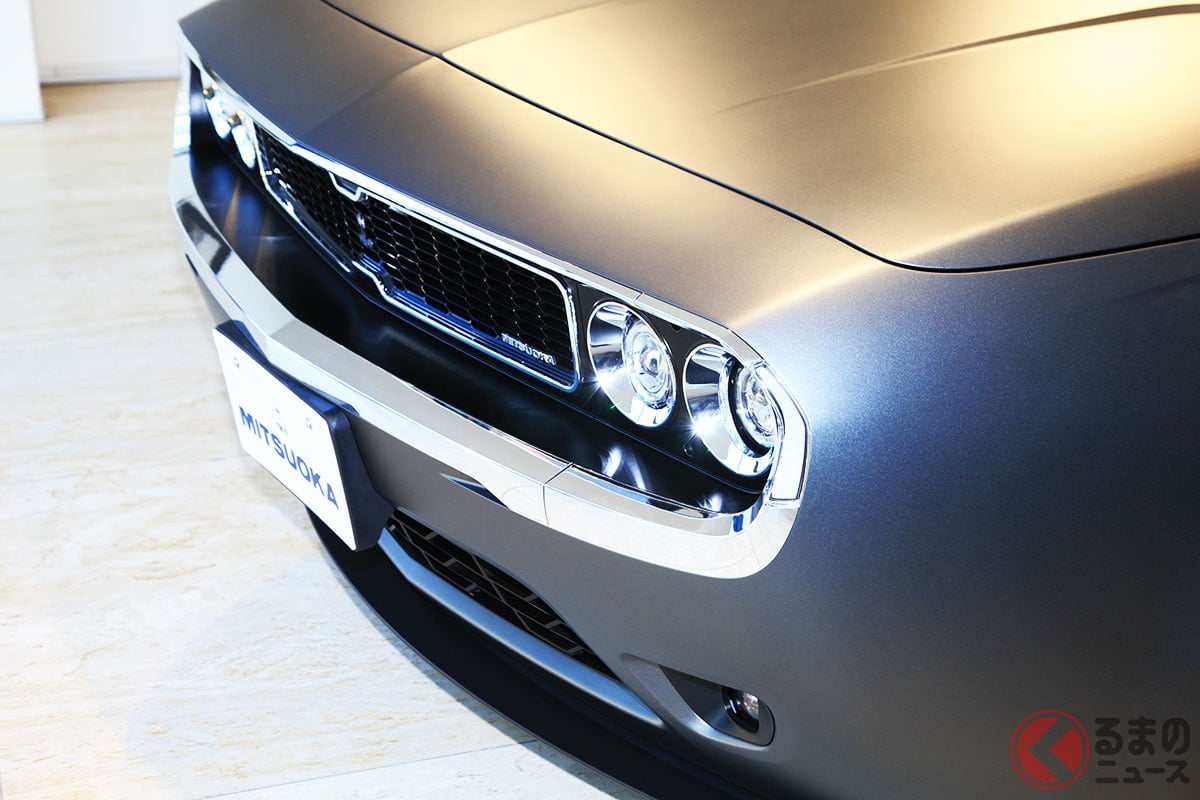 「令和のケンメリ」発売！ レトロな「新型スポーツカー」 6速MT×丸目4灯がカッコイイ！ 光岡“M55の展示反響”多く市販化へ 2025年に（くるまのニュース） | 自動車情報・ニュース ...