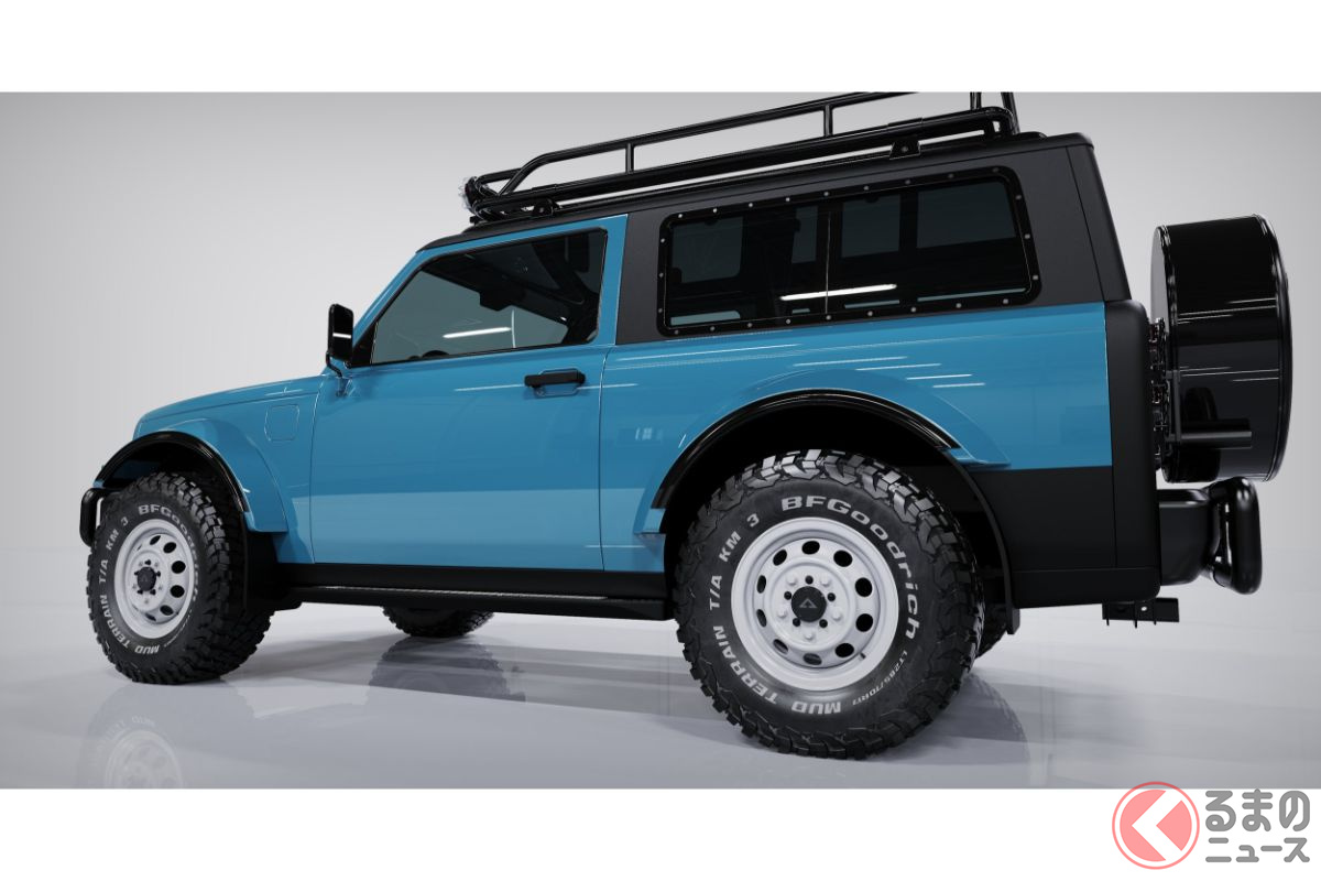 レトロ顔の本格SUV！ 「Gクラス」や「ジムニー」のような「箱型」デザインがイケてる？ アルファの新型SUV「REX」とは（くるまのニュース） | 自動車情報サイト【新車・中古車 ...