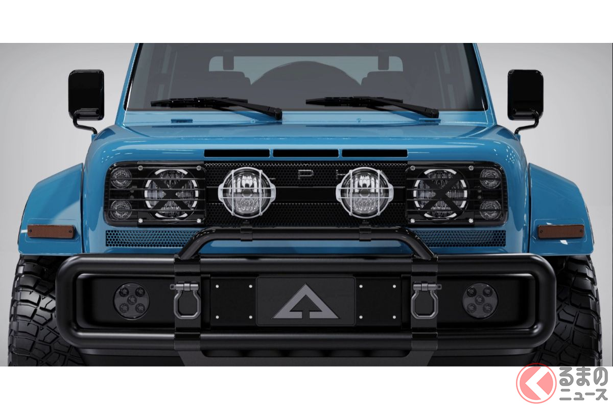 レトロ顔の本格SUV！ 「Gクラス」や「ジムニー」のような「箱型」デザインがイケてる？ アルファの新型SUV「REX」とは（くるまのニュース） | 自動車情報・ニュース - carview!