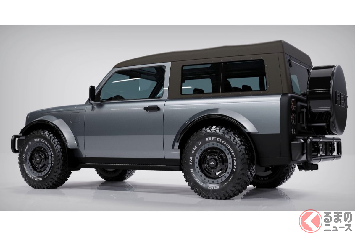 レトロ顔の本格SUV！ 「Gクラス」や「ジムニー」のような「箱型」デザインがイケてる？ アルファの新型SUV「REX」とは（くるまのニュース） | 自動車情報サイト【新車・中古車 ...