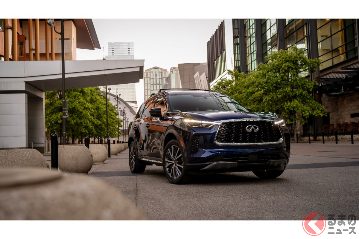 日産が新型「全長5m超え”高級”SUV」発表！ 豪華内装＆約300馬力V6採用！ インフィニティ新「QX60」730万円から米に登場（くるまのニュース） | 自動車情報・ニュース - carview!