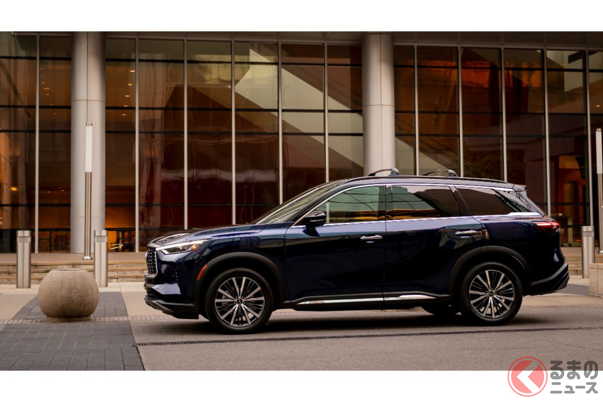 日産が新型「全長5m超え”高級”SUV」発表！ 豪華内装＆約300馬力V6採用！ インフィニティ新「QX60」730万円から米に登場（くるまのニュース） | 自動車情報・ニュース - carview!
