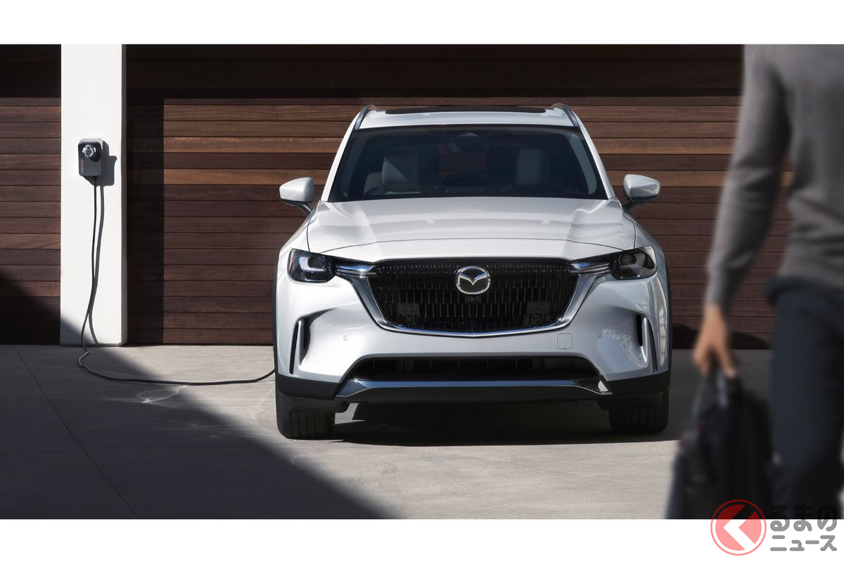 全長5.1m！ 「超豪華リアシート」装備の“最上級SUV”がスゴい！ マツダ最大級モデル「CX-90」とは（くるまのニュース） | 自動車情報・ニュース - carview!