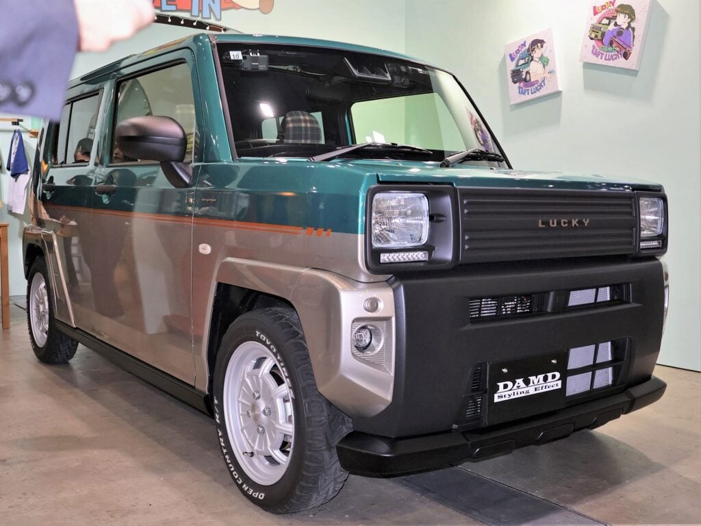 カクカクボディ×2トーンカラーがカワイイ！ DAMD発、ヤングタイマーの正体は？（グーネット） | 自動車情報・ニュース - carview!