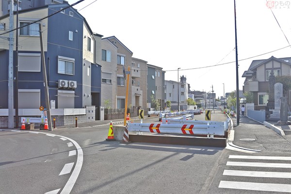 中原街道の名物クランク解消へ… 新道建設の進捗は 東横線側は一部で拡幅済み（乗りものニュース） | 自動車情報・ニュース - carview!