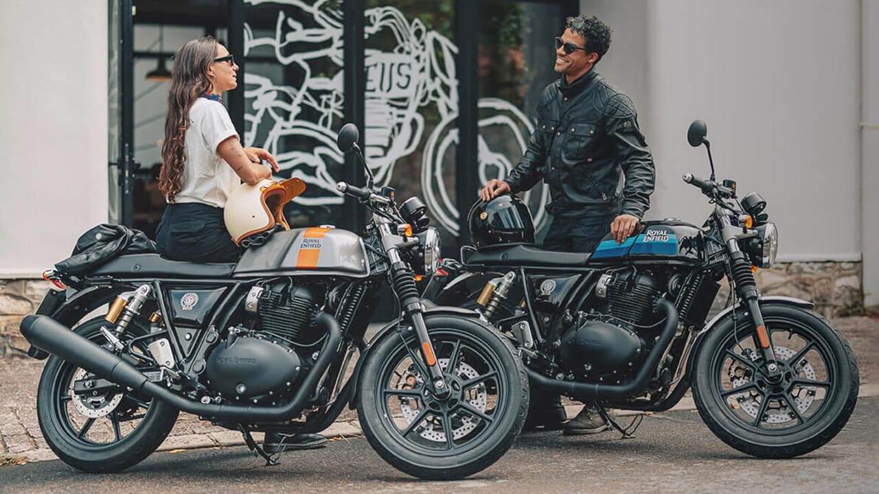 良き時代のカフェレーサーを新車で味わう!【ロイヤルエンフィールドのコンチネンタルGT650がアップデート! キャストホイール仕様も登場】（WEBヤングマシン） | 自動車情報・ニュース ...