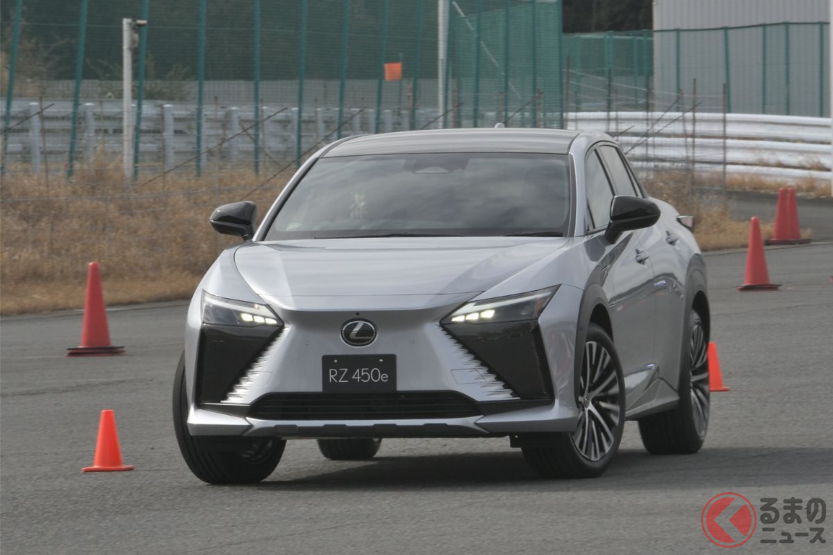 レクサス新型SUV「RZ」発売！ 美しい「スピンドルボディ」採用！ レクサス初のBEV専用モデル880万円から（くるまのニュース） | 自動車情報・ニュース - carview!