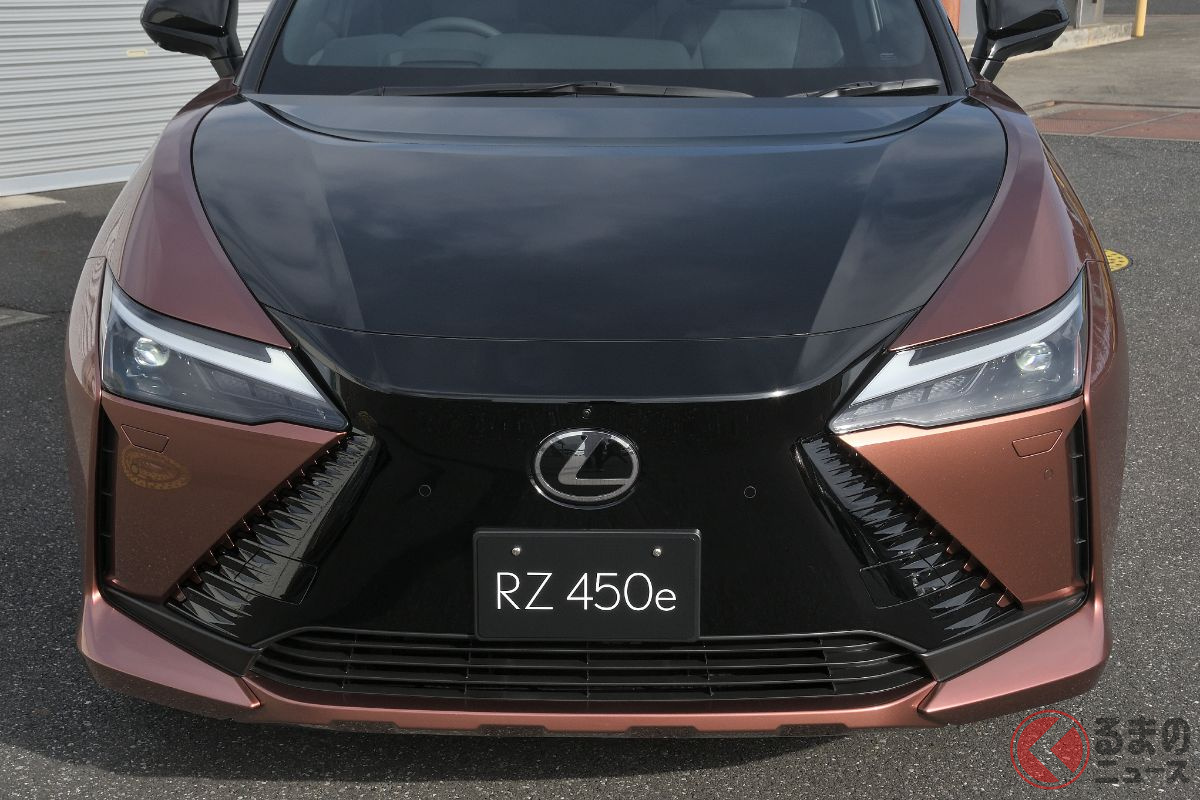 レクサス新型SUV「RZ」発売！ 美しい「スピンドルボディ」採用！ レクサス初のBEV専用モデル880万円から（くるまのニュース） | 自動車情報・ニュース - carview!
