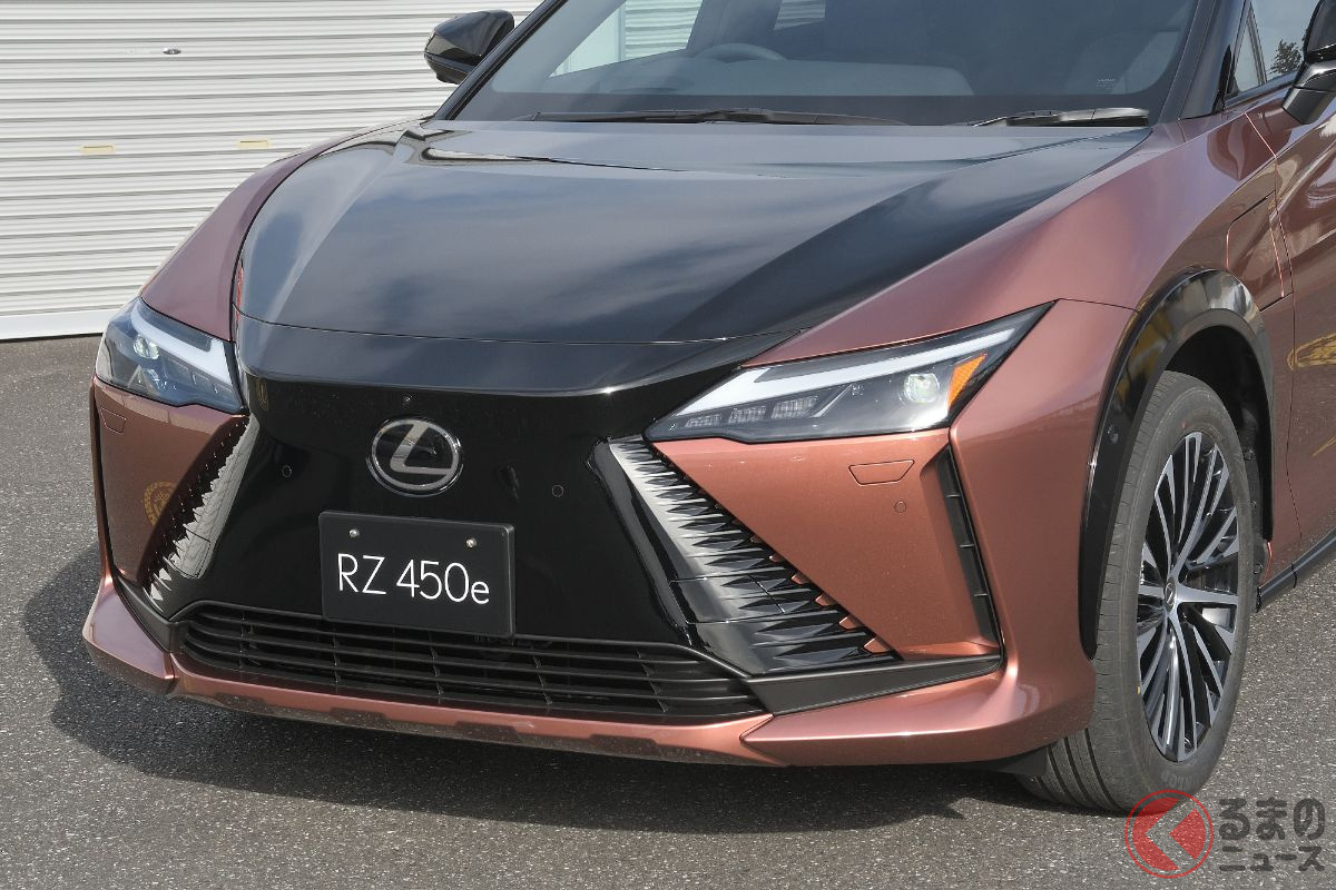 レクサス新型SUV「RZ」発売！ 美しい「スピンドルボディ」採用！ レクサス初のBEV専用モデル880万円から（くるまのニュース） | 自動車情報・ニュース - carview!