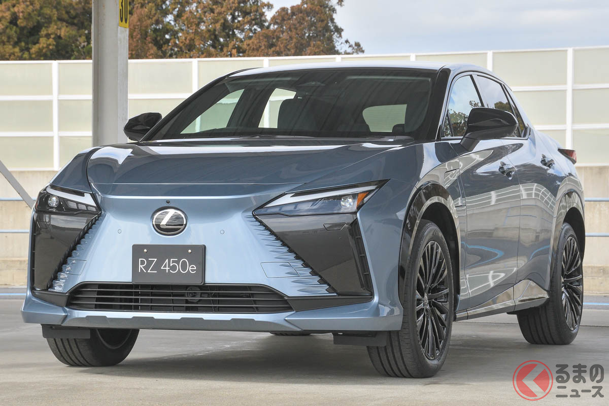 レクサス新型SUV「RZ」発売！ 美しい「スピンドルボディ」採用！ レクサス初のBEV専用モデル880万円から（くるまのニュース） | 自動車情報・ニュース - carview!