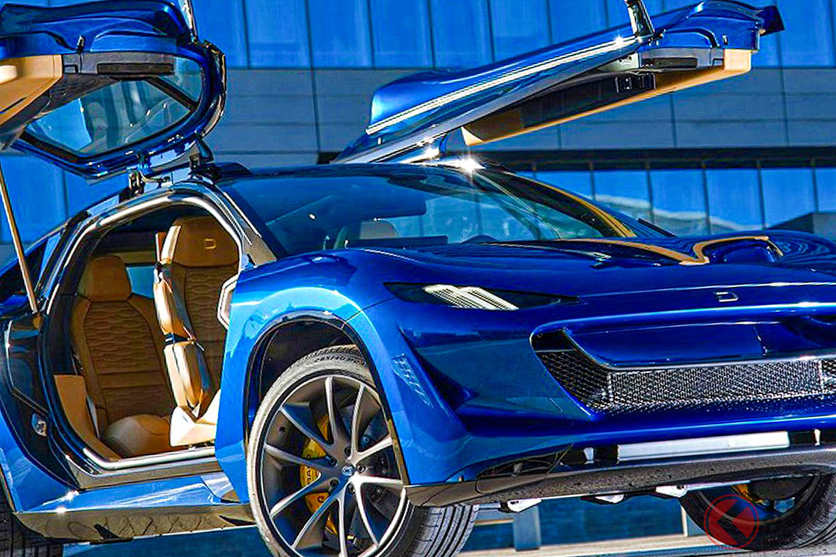 2000馬力＆全長5m超え！ “奇想天外”なSUV新型「ドラゴン」爆誕！ シフトレバーも“なし”！ ドアは“ガルウィング”！ 豪華オシャ内装な“スーパーSUV”の正体とは（くるまのニュース ...