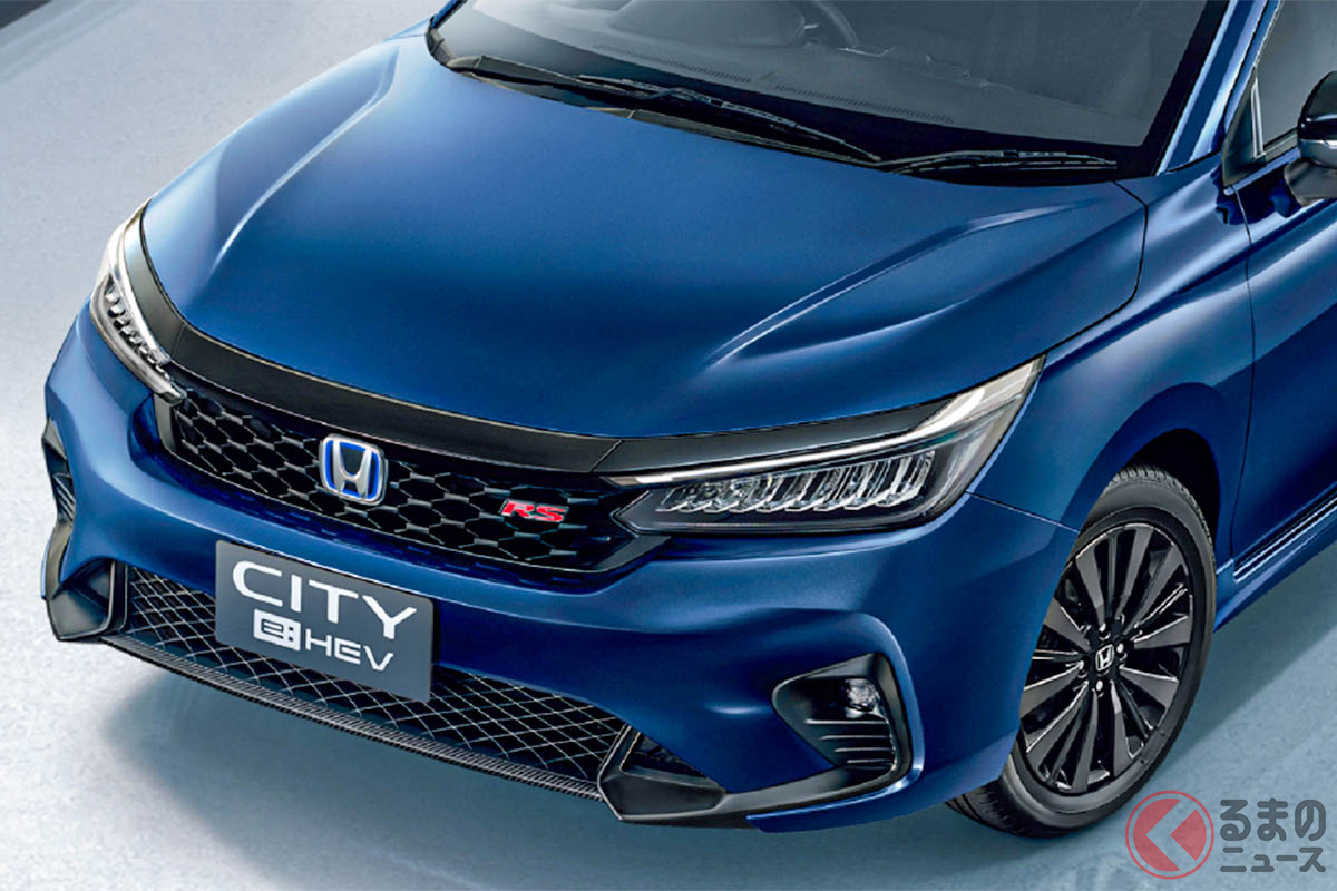 ホンダ新型「シティ」発表！ めちゃ速そうな「RS」もアリ！ 精悍顔の「コンパクトセダン」泰で発売（くるまのニュース） | 自動車情報・ニュース - carview!