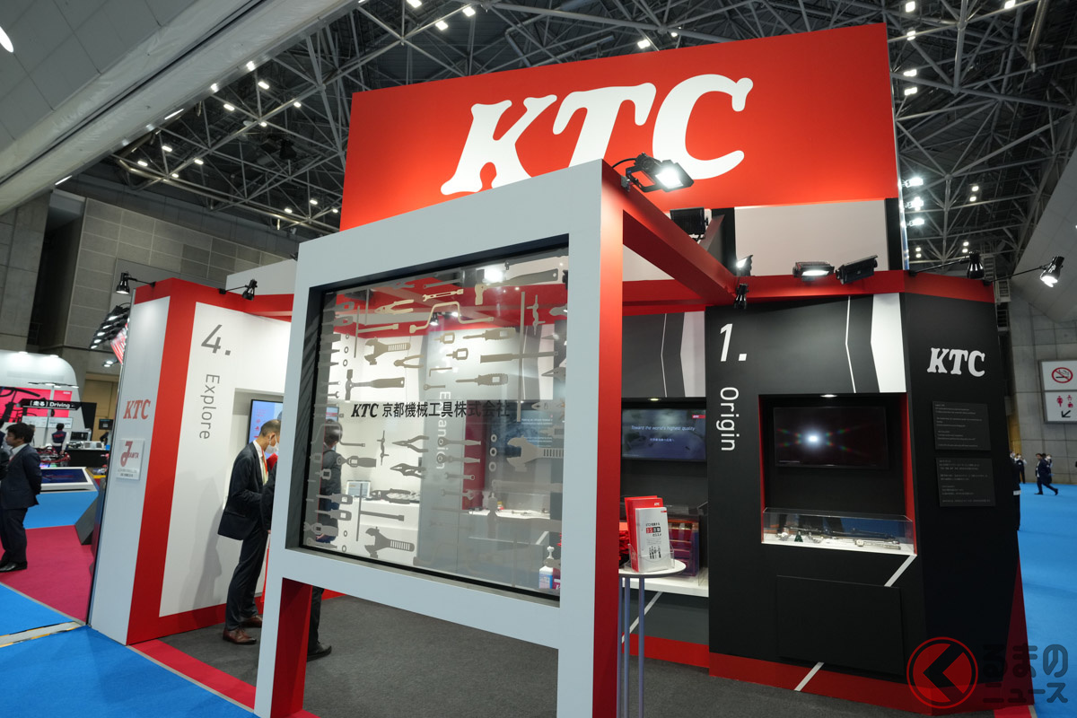 通信する工具!? ジャパンモビリティショーに老舗工具メーカーKTCが出展！（くるまのニュース） | 自動車情報・ニュース - carview!