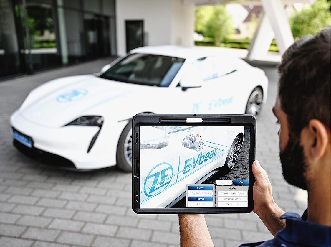 ZF、800ボルト駆動の小型eアクスルを搭載したコンセプトEVを発表 リアアクスルの最大トルクは5200Nm（日刊自動車新聞） | 自動車情報・ニュース - carview!