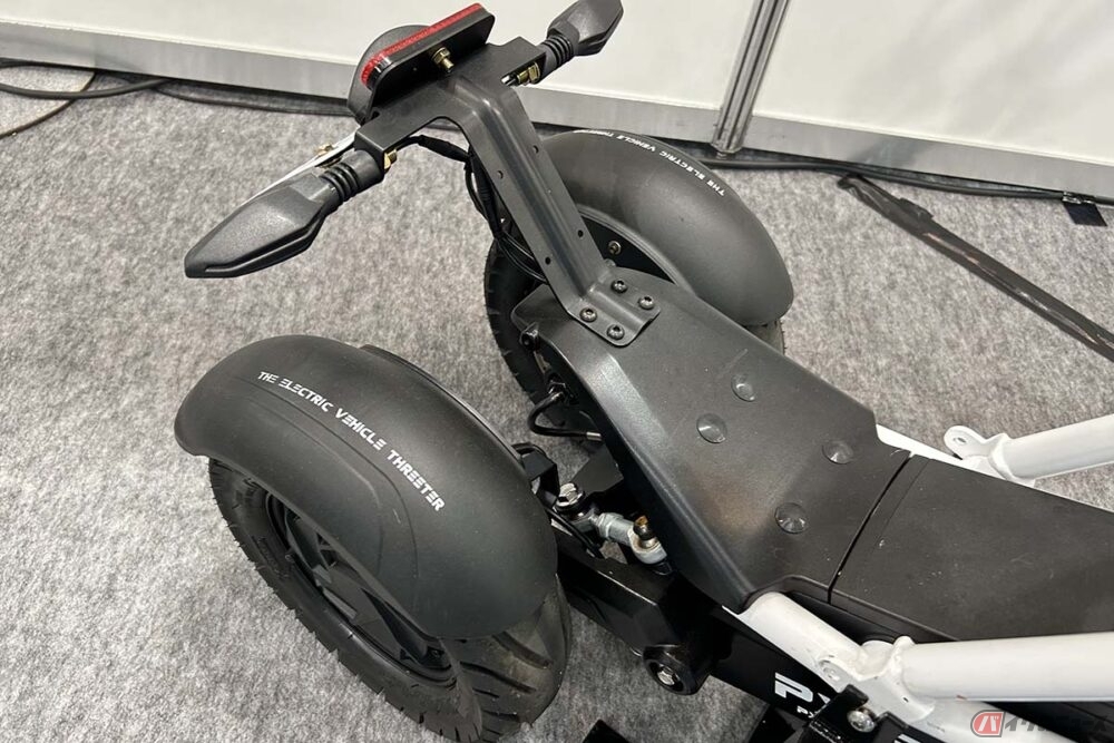 電動3輪スクーター「PXiD-F2」 東京都内で展示＆試乗・ポップアップイベント開催 「BICYCLE-E・MOBILITY CITY EXPO 2023」へも出展（バイクのニュース ...