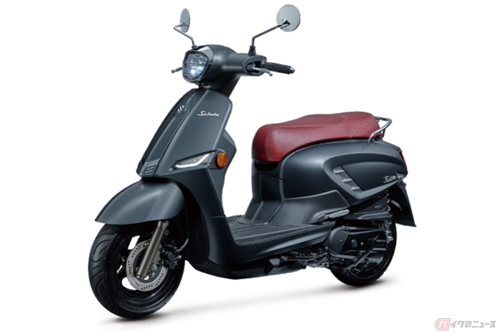スズキ「Saluto 125」新型モデル登場 イタリアンデザインの原付二種スクーターに新色登場（バイクのニュース ） | 自動車情報・ニュース - carview!