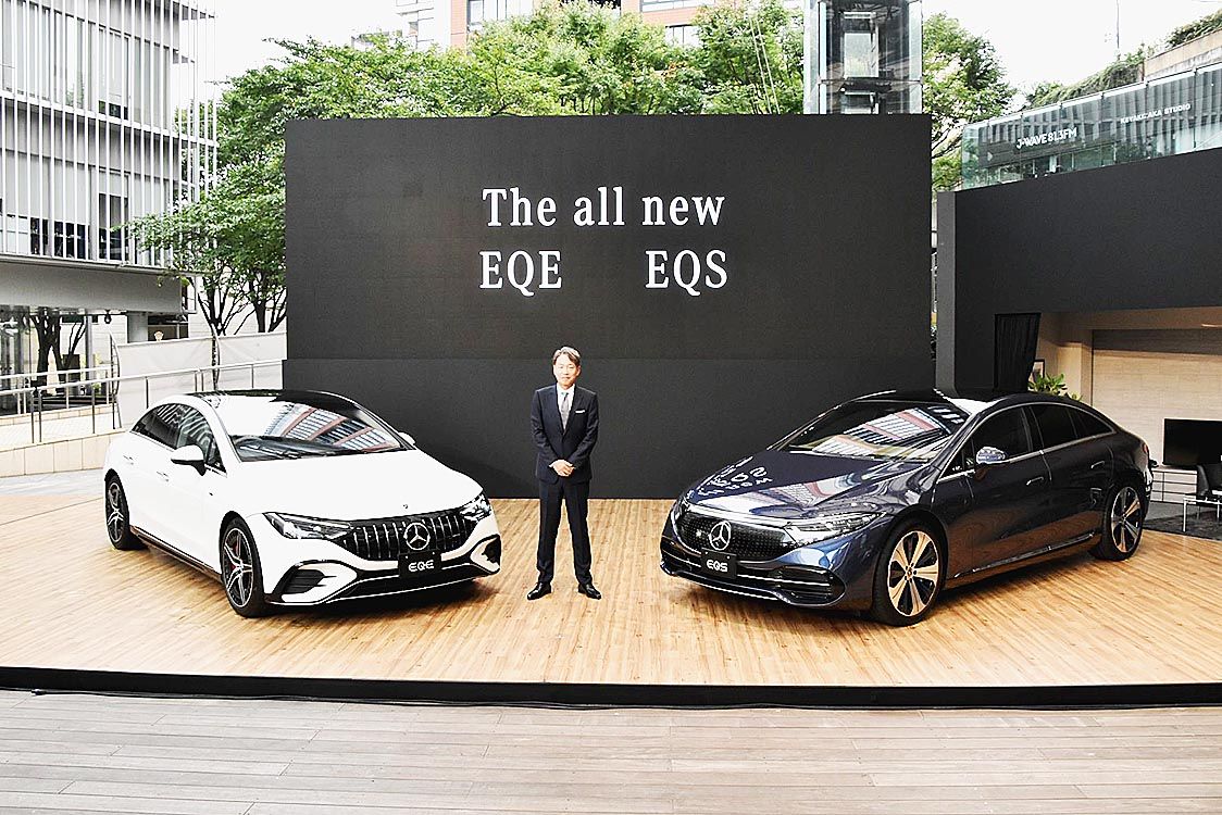 メルセデス・ベンツ日本、セダンタイプEV「EQS」「EQE」発表 航続距離700km実現 AMGも設定（日刊自動車新聞） | 自動車情報・ニュース - carview!