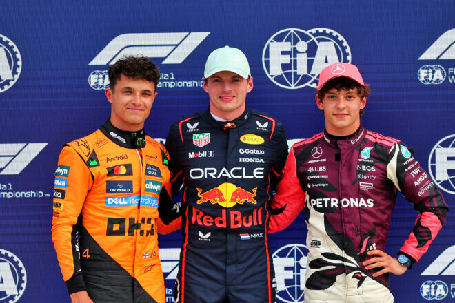 フェルスタッペンが今季3度目のPP。新人アントネッリが健闘3番手【予選レポート／F1第6戦マイアミGP】（AUTOSPORT web） | 自動車情報・ニュース - carview!