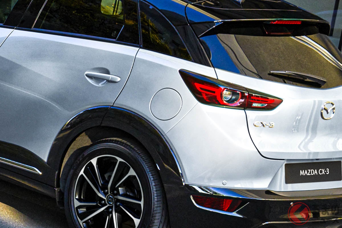マツダ新型「CX-3」発表！ 約480万円グレード＆「サンルーフ」設定アリ！ めちゃ精悍仕様になった「コンパクトSUV」尼に登場（くるまのニュース） | 自動車情報・ニュース - carview!
