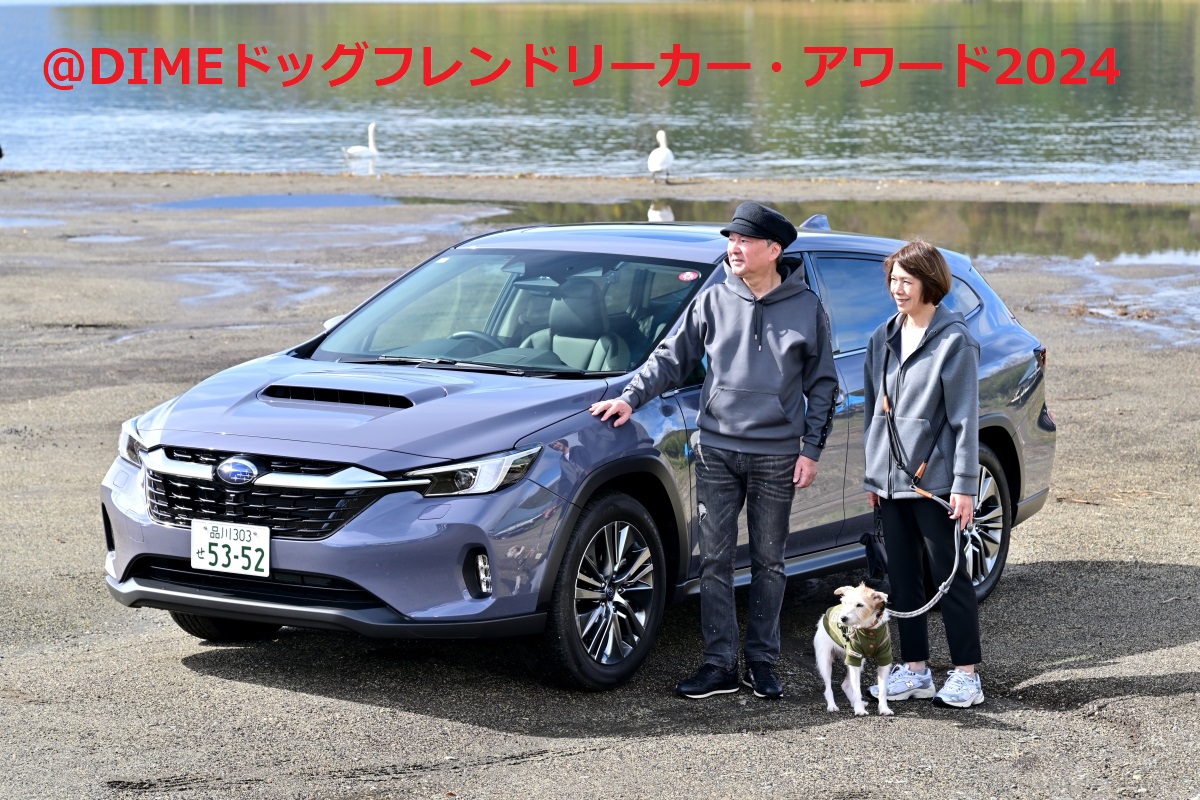愛犬とのドライブに最適なクルマは？「DIMEドッグフレンドリーカー・アワード2024」発表！（@DIME） | 自動車情報・ニュース - carview!