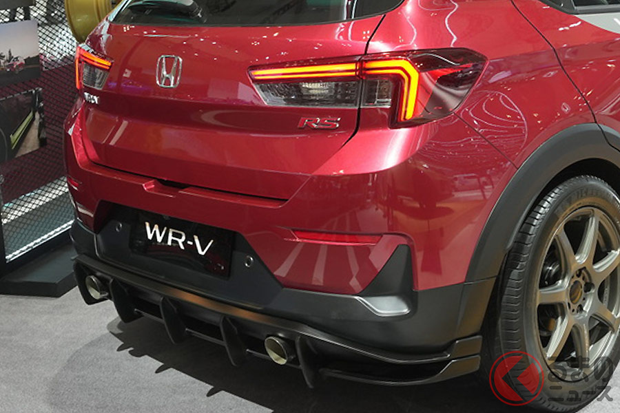 全長4m！ ホンダの「最小SUV」エアロ仕様がめちゃカッコいい！ カスタム「WR-V」尼で公開（くるまのニュース） | 自動車情報・ニュース - carview!