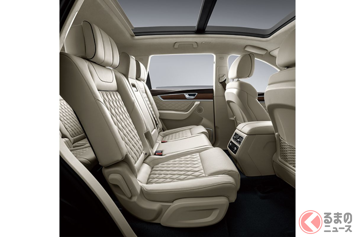 まさかの新型「高級3列SUV」投入か 高級ブランド「紅旗HS6」先行公開!? 全長5m級モデルを中国市場に（くるまのニュース） | 自動車情報サイト【新車・中古車】 - carview!