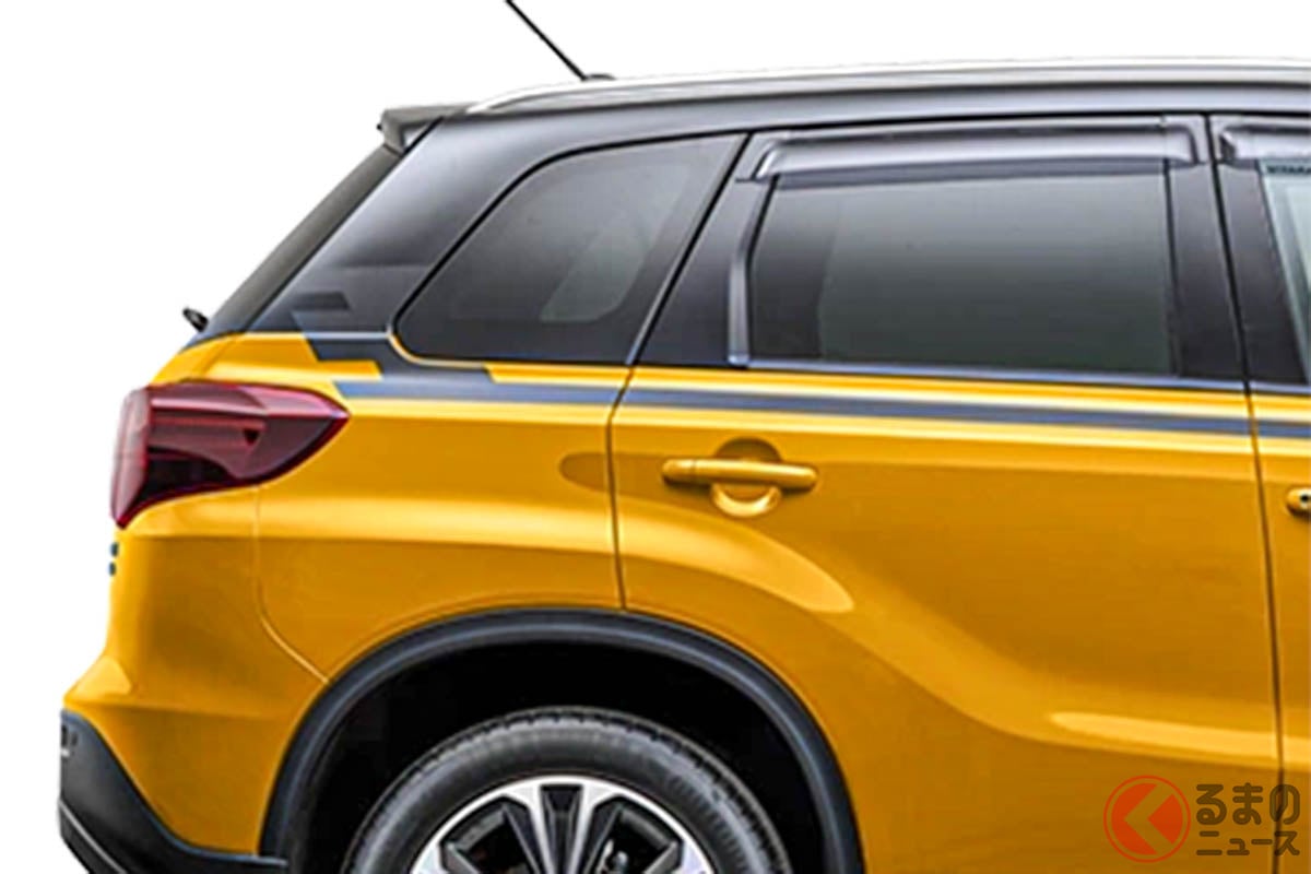 スズキ新「ビート」発表！ タフ感高めな「コンパクトSUV」！ MT設定アリ＆4.1m級ボディの「ビターラ」豪に登場（くるまのニュース） | 自動車情報・ニュース - carview!