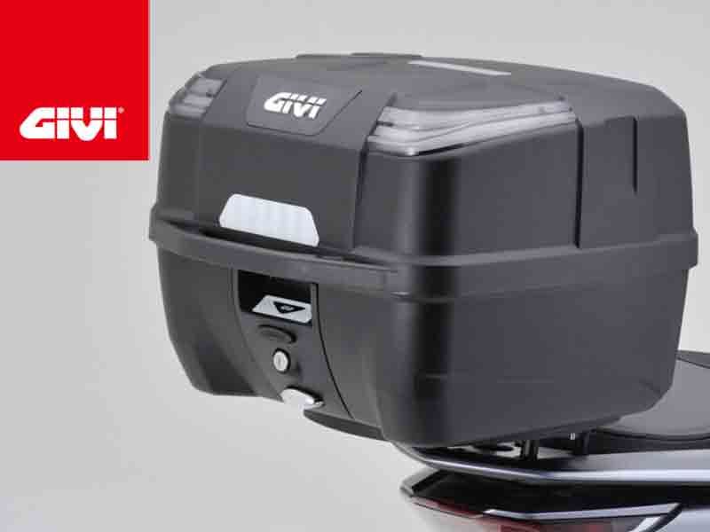 バイクでの通勤・通学ならこのサイズ！ GIVI「33L ATLASシリーズ（ストップランプ無し）」がデイトナから発売（バイクブロス） | 自動車情報・ニュース - carview!