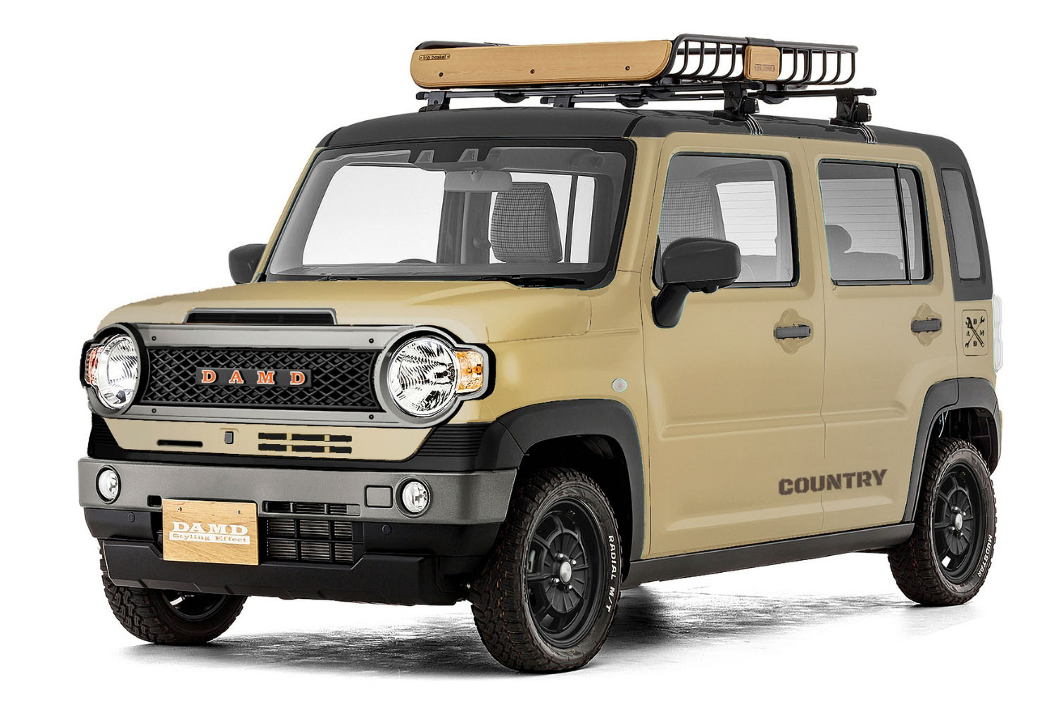 スズキ「ハスラー」が「ゆるめな」クロスカントリーに変身！「ダムド」から新作ボディキットが登場（Auto Messe Web） | 自動車情報・ニュース - carview!