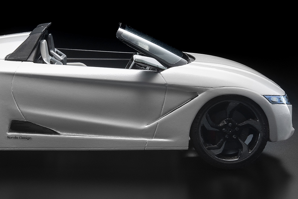 プラモがないのは何故なんだぜ!?「ホンダS660コンセプト」を怒りのフルスクラッチ！【モデルカーズ】（LE VOLANT CARSMEET WEB） | 自動車情報・ニュース - carview!