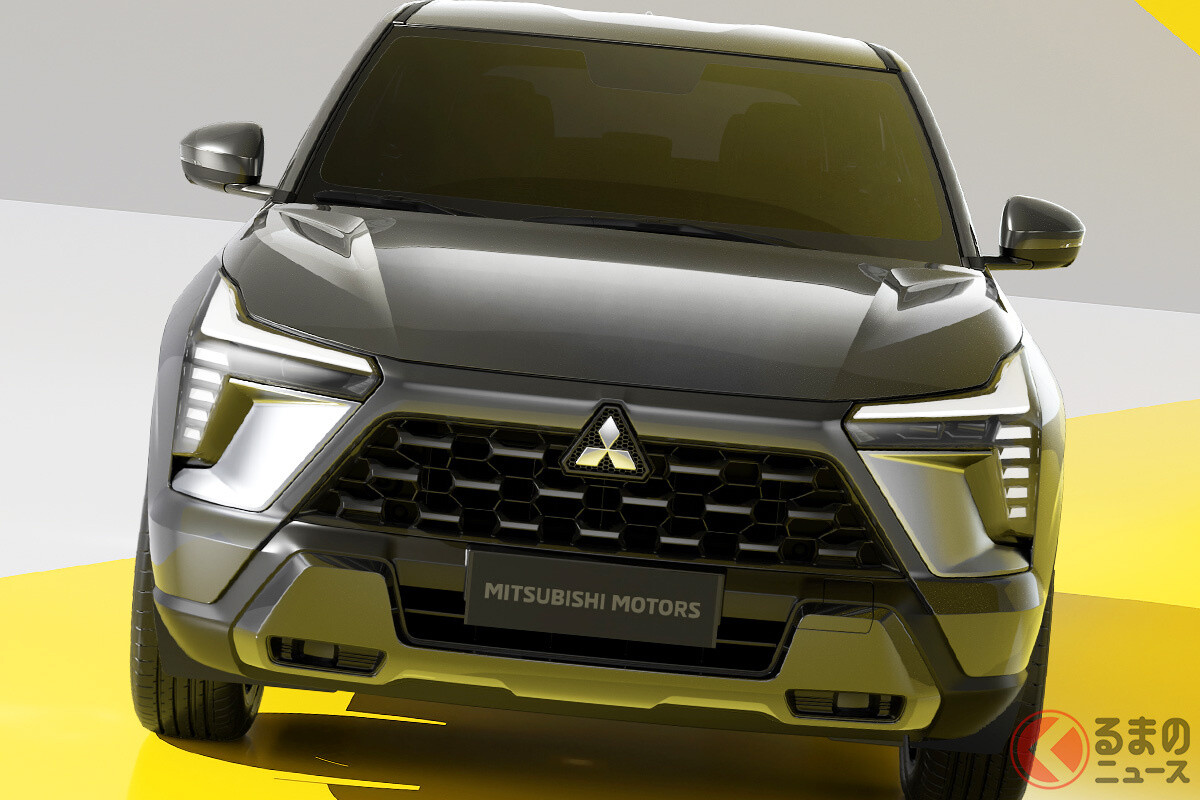 三菱が「新型コンパクトSUV」世界初公開へ 全長4.4m＆タフ顔デザイン採用！ 最低地上高222mmのすごいヤツ、8月10日に発表（くるまのニュース） | 自動車情報・ニュース - carview!