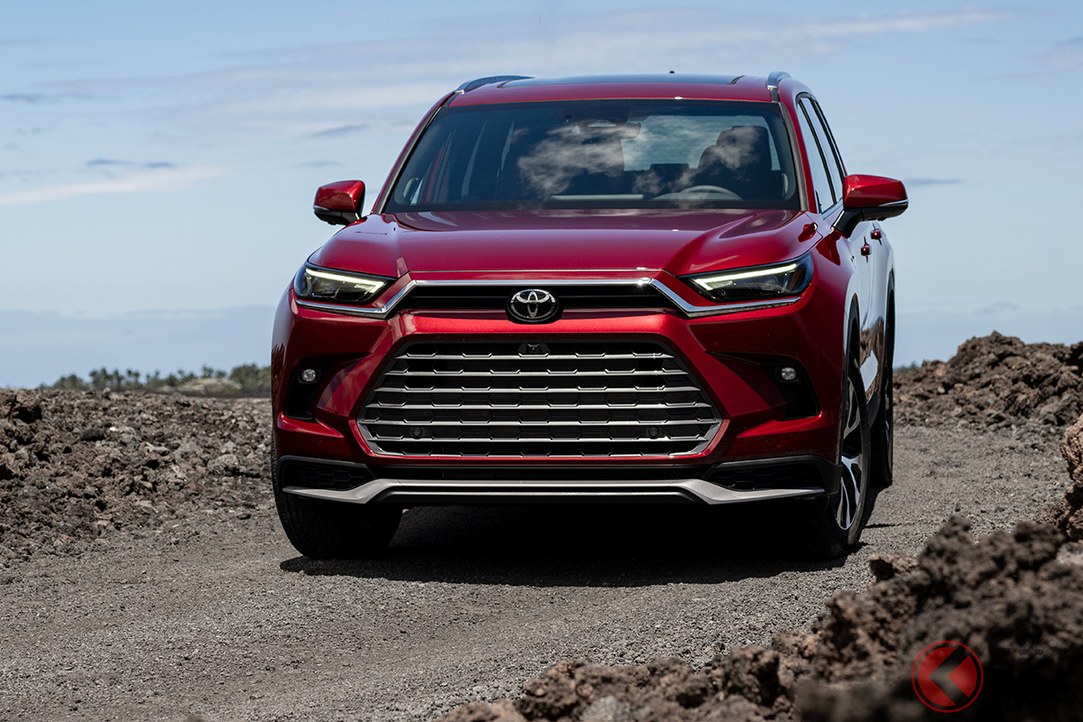 全長5.1m!? トヨタの巨大3列SUV「グランドハイランダー」詳細発表 米国で今夏発売！ 約602万円から（くるまのニュース） | 自動車情報・ニュース - carview!