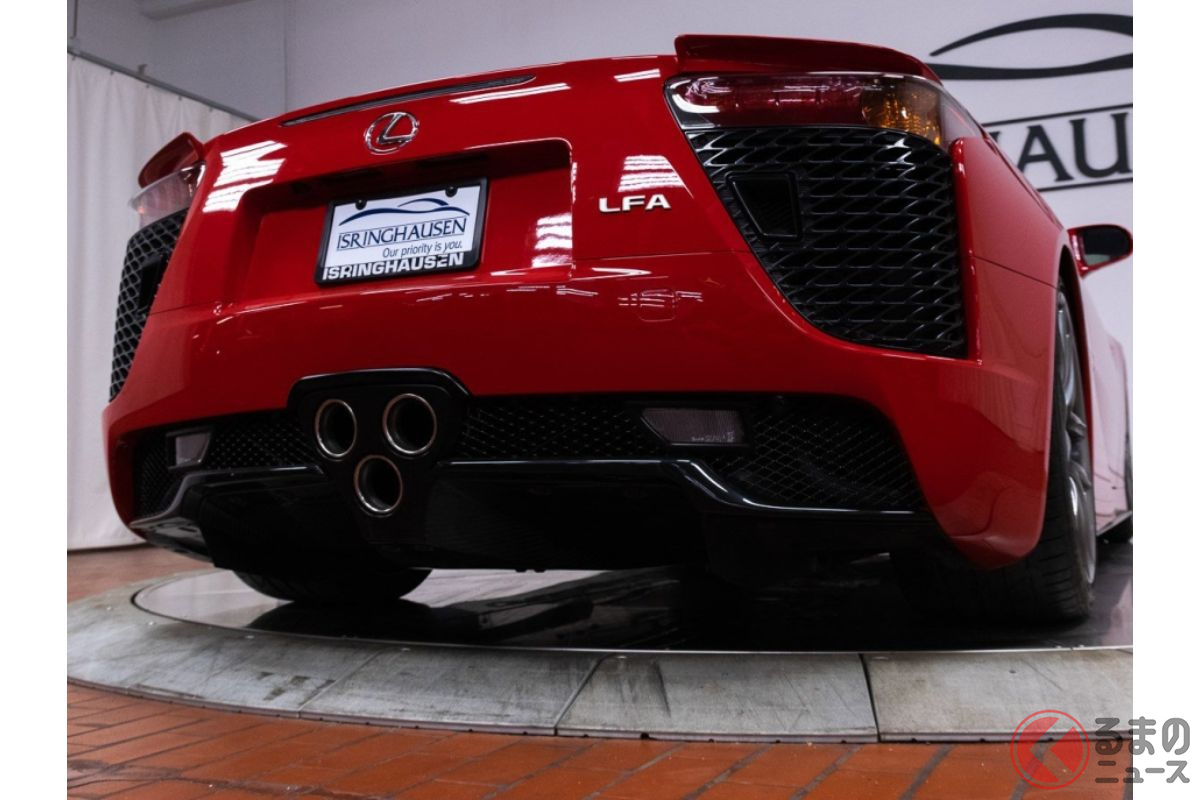 時速276キロでレクサス「LFA」が火を消した!? レッドゾーン突入＆エキゾーストノイズ炸裂！ いまや「1億円超えマシン」謎動画の正体とは（くるまのニュース） | 自動車情報サイト【新車・中古 ...