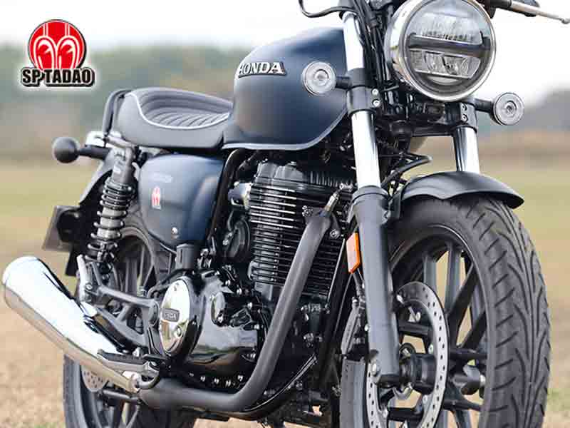 SP忠男から GB350（～’22）用「POWERBOXパイプ ナロータイプ ブラックエディション」が発売！（バイクブロス） | 自動車情報・ニュース - carview!